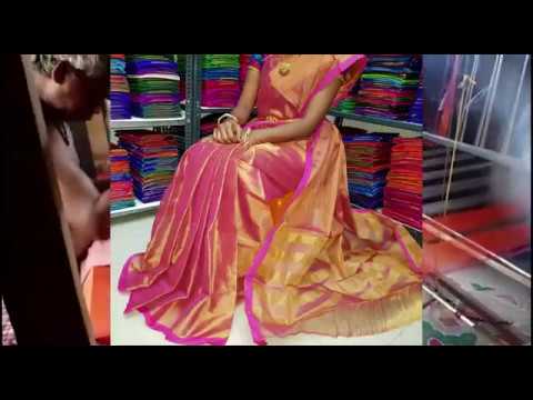 UPPADA GOLD TISSUE & COTTON SOFT SILK SAREES BEST PRICES/ Hand looms ...