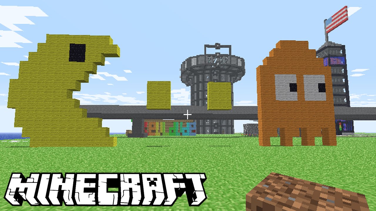 Minecraft - BUILD BATTLE - Pacman no Mine! Que DOIDO! - YouTube