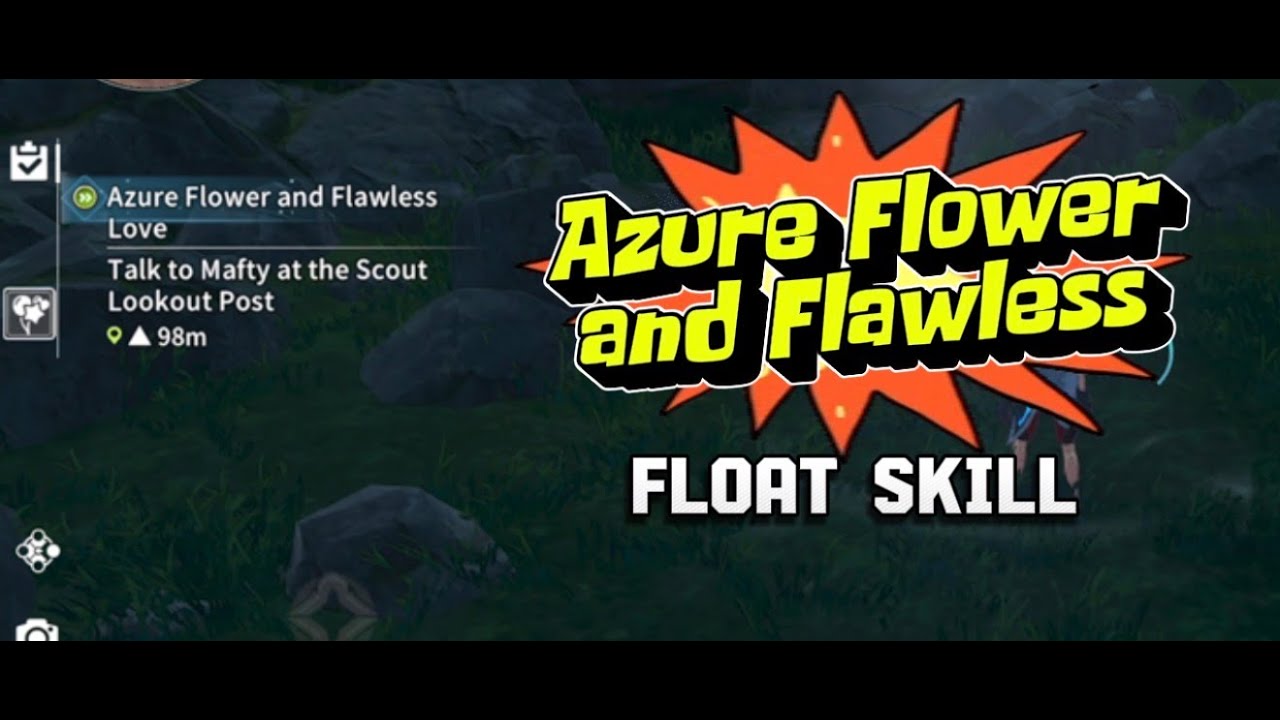 Azure Flower and Flawless Love " Use float skill " Blue Protocol Star ...