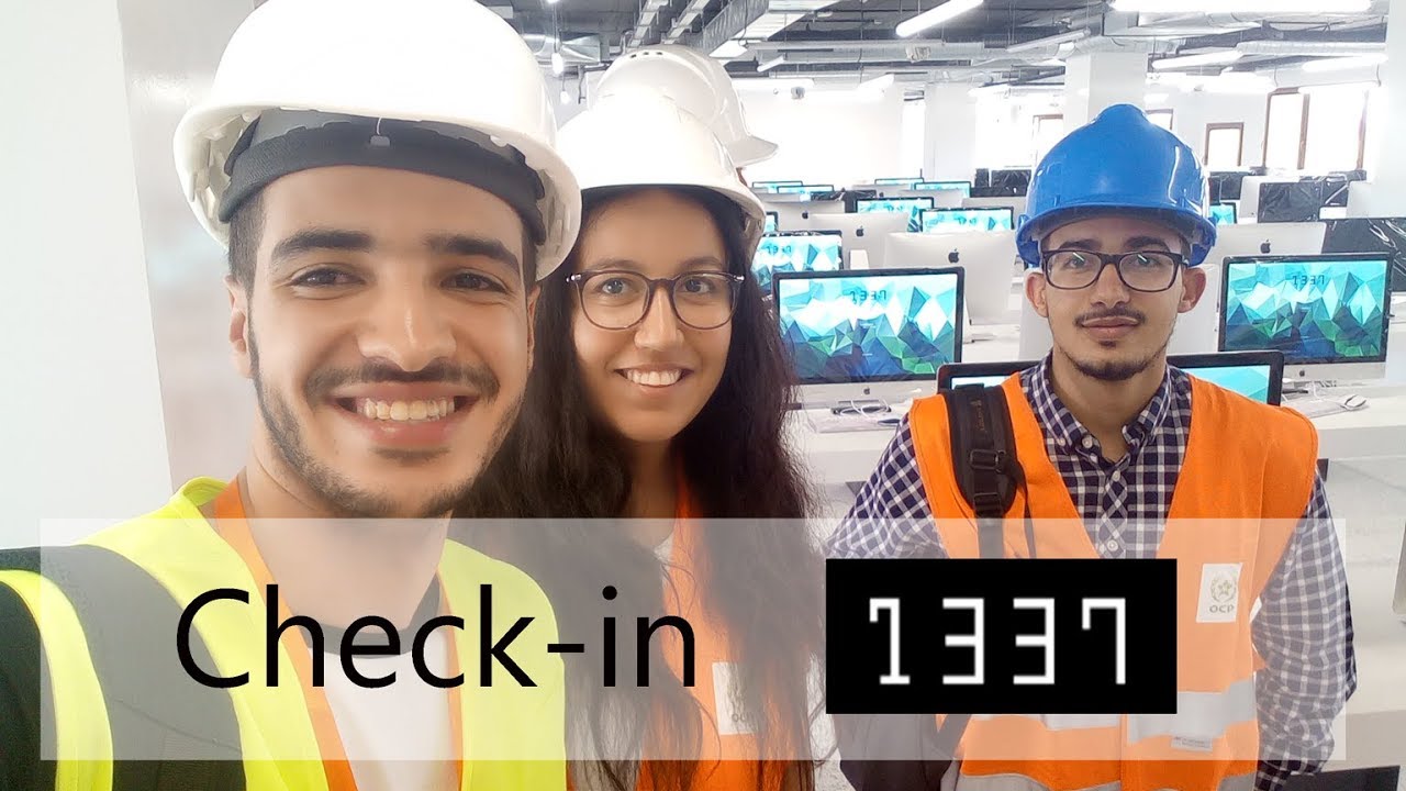 Ecole 1337 check-in Khouribga - YouTube