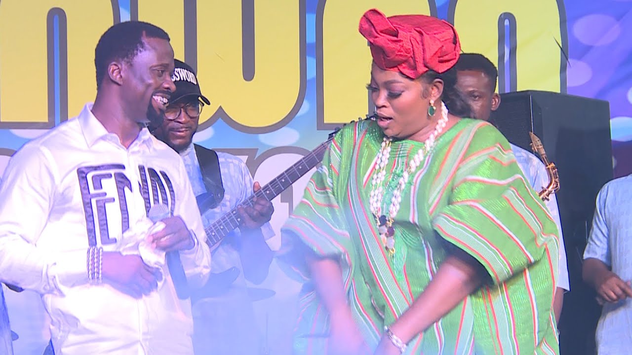 Sule Malaika and Funke Akindele Dance Performance At Her movie Premiere ...