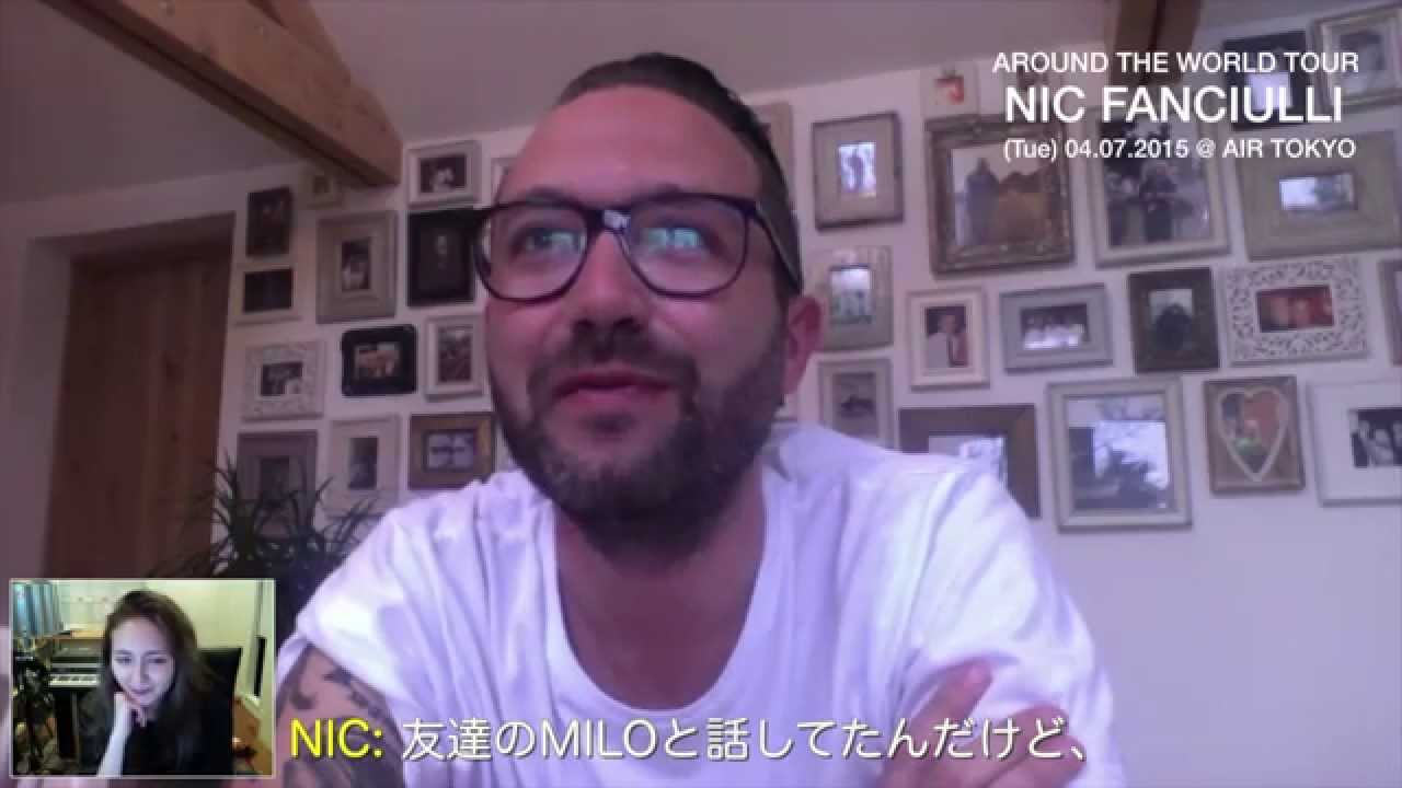 Resistance Nic Fanciulli Tokyo Interview - YouTube