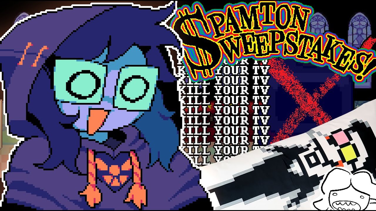 My friend has never seen Spamton Sweepstakes, let's show her ...