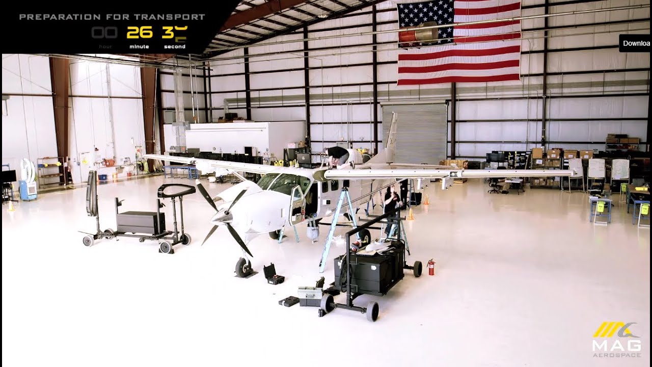 MC-208 Guardian - Rapid Deployability Demo | MAG Aerospace - YouTube