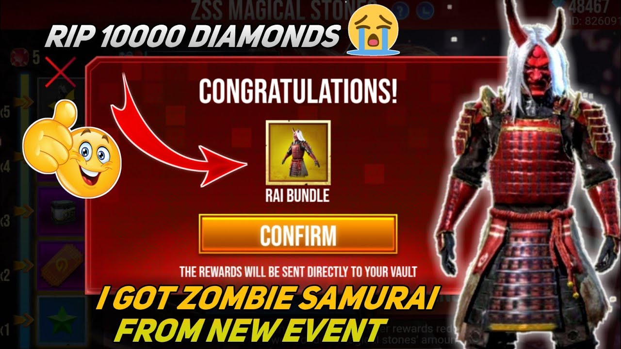 I Got Zombie Samurai Bundle | Free Fire New Event Today | FF New Event ...