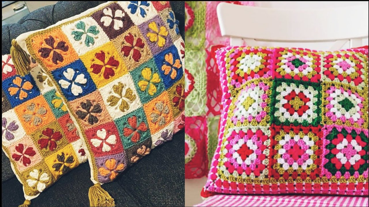 Latest Gorgeous Crochet Cution Covers Handmade Ideas - YouTube
