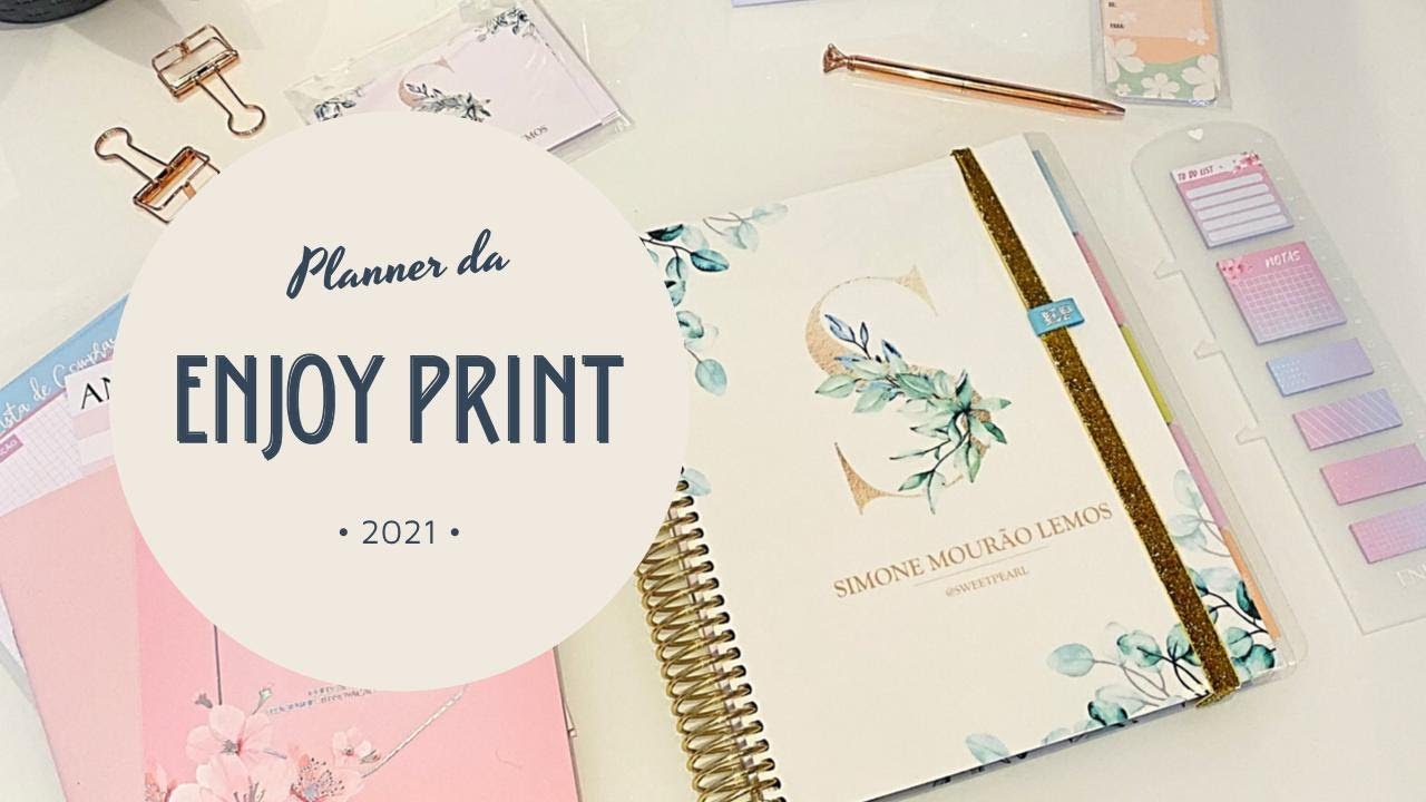 Enjoy Planner 2021 - TOUR COMPLETO! - YouTube