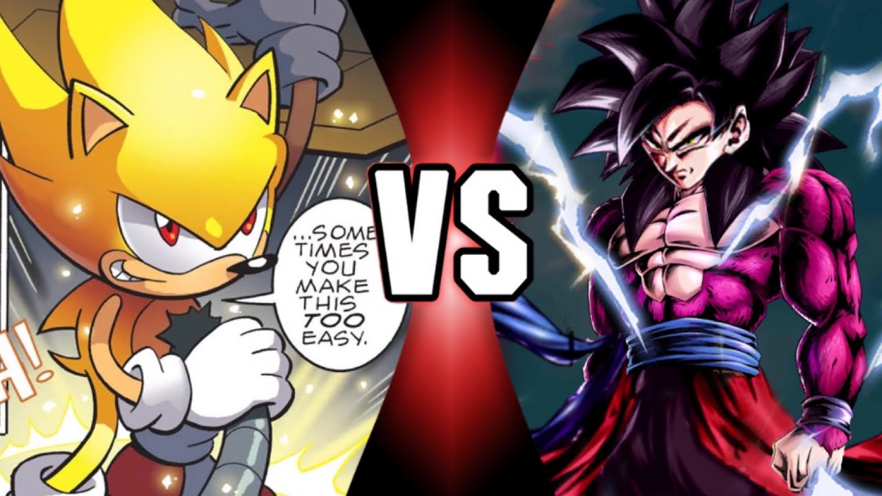 Archie Sonic Vs Xeno Goku ”Xeno Chaos”(Archie Comics Vs Dragon Ball ...