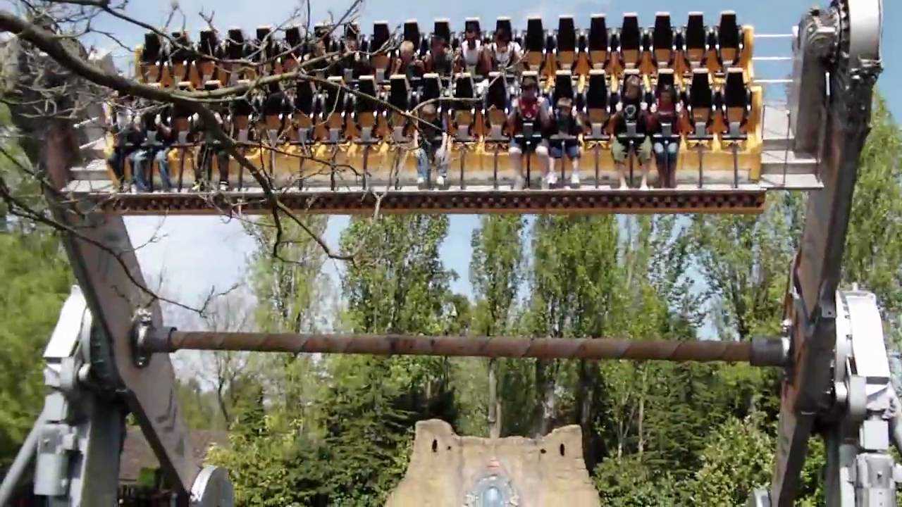 Rameses Revenge 2009 Chessington World of Adventures - YouTube