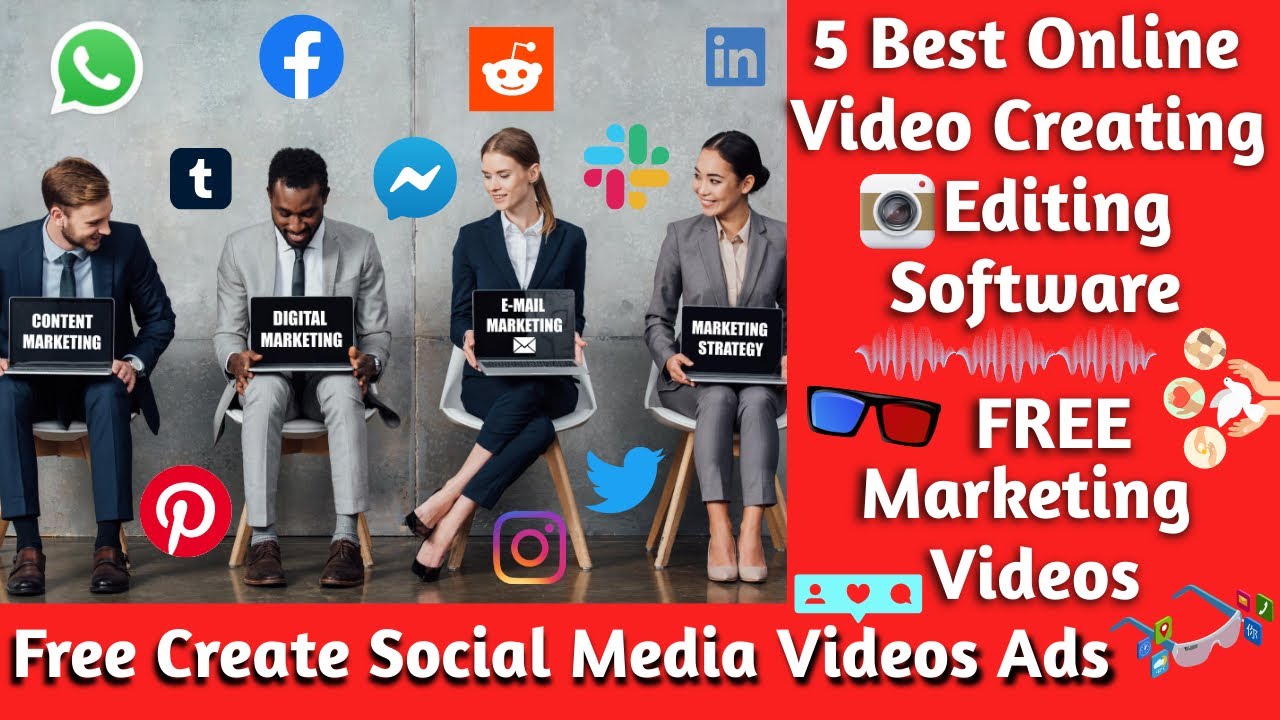 5 Best Online Video Editing Software 🔥 Free Create Social Media Videos ...