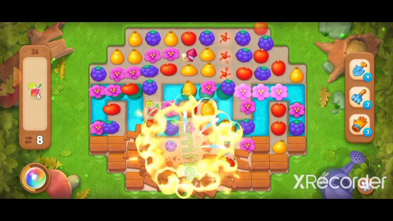 Gardenscapes Level 36 - YouTube