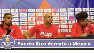 Puerto Rico logró importante victoria frente a México by @Talento Real ...