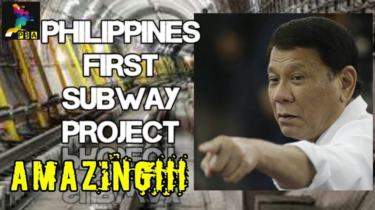 Philippines First Subway Project - YouTube
