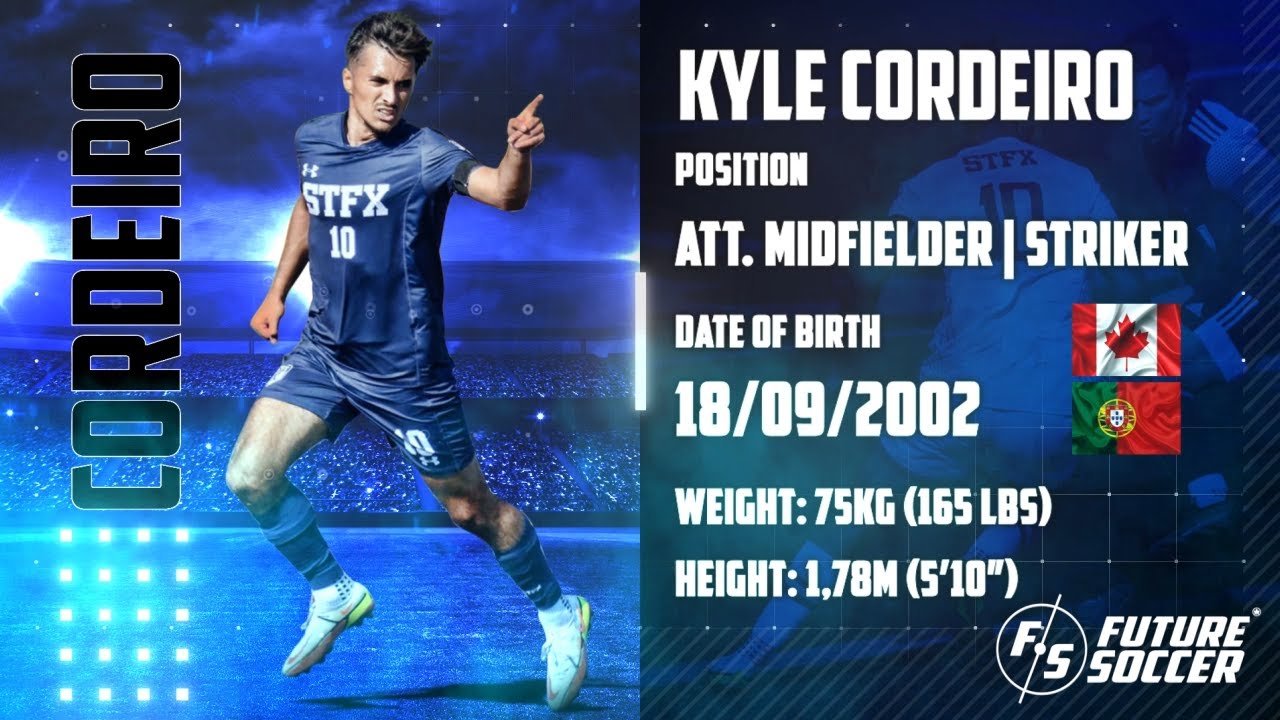 Kyle Cordeiro - Attacking Midfielder | Striker - Future Soccer - YouTube