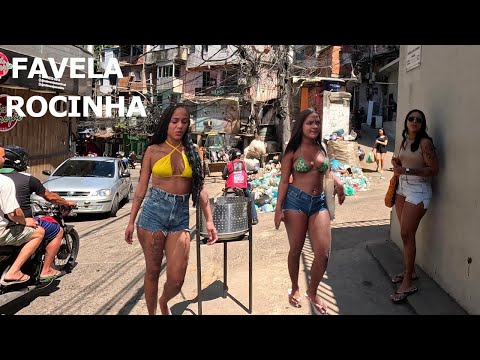FAVELA ROCINHA - Here Are the Most Beautiful Women in Rio de Janeiro, Brazil 🇧🇷