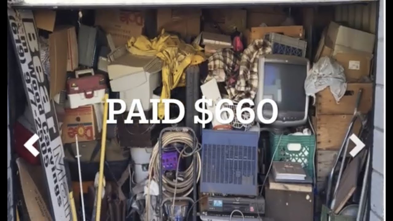 Amazing Storage Unit Auction Finds Northern Arizona - YouTube