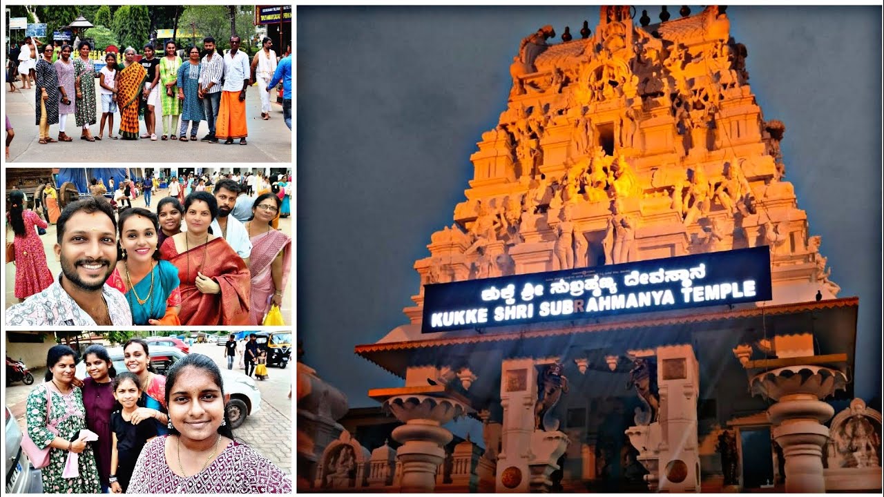 Subramanya Temple g Poyini Family 😍/ Vlog bannaga masth late aand🙏 # ...