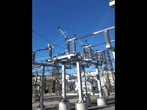 115kv switch failure in Toronto - YouTube