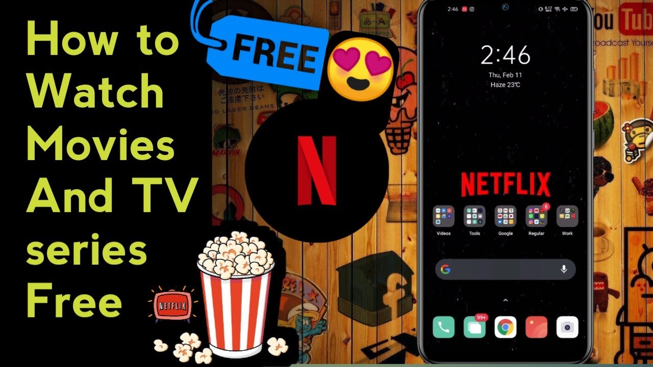 How to watch movies and TV series on Netflix Free // 100% working 🔥 ...