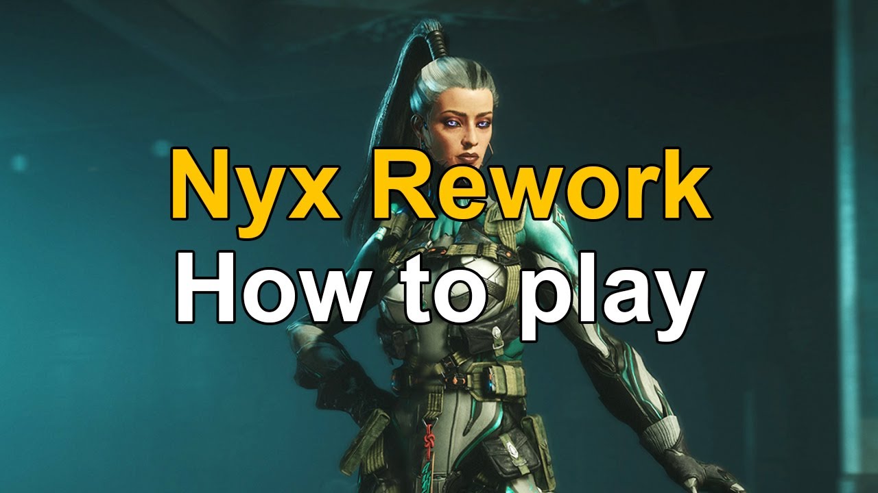 How to play reworked Nyx in Warframe - YouTube