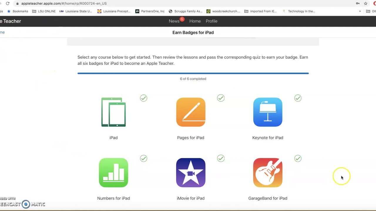 Apple Teacher Certification #95 - YouTube