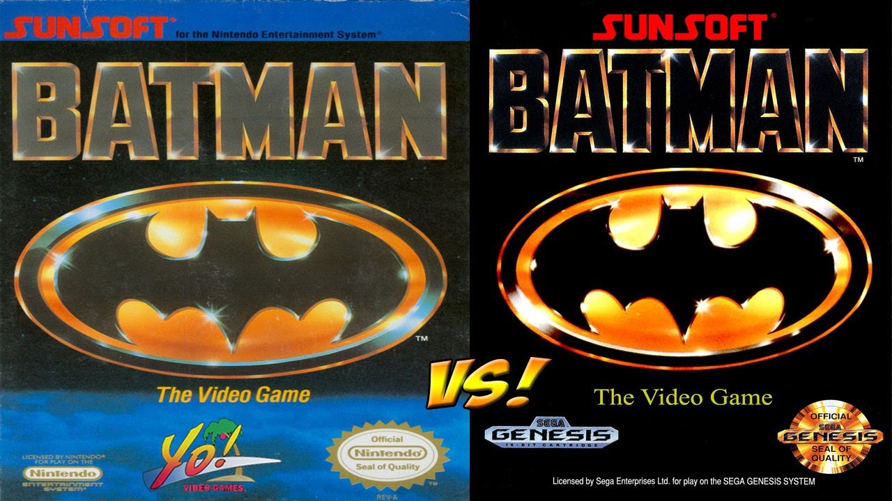 Batman! NES versus Genesis! - YoVideogames - YouTube