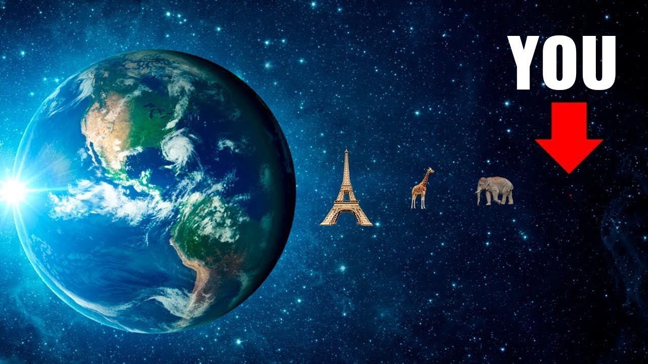 The Actual Size of Things - YouTube