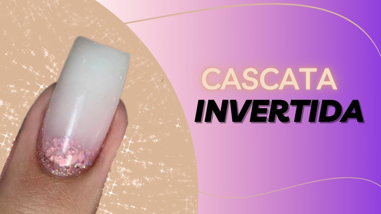 Cascata de Glitter Invertida (Passo a Passo) - YouTube