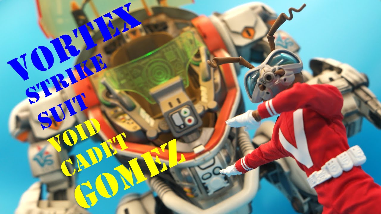 Void Wars Void Cadet Gomez & Vortex Strike Suit | Mezco Toyz Action Figure review ＆ Unboxing ...