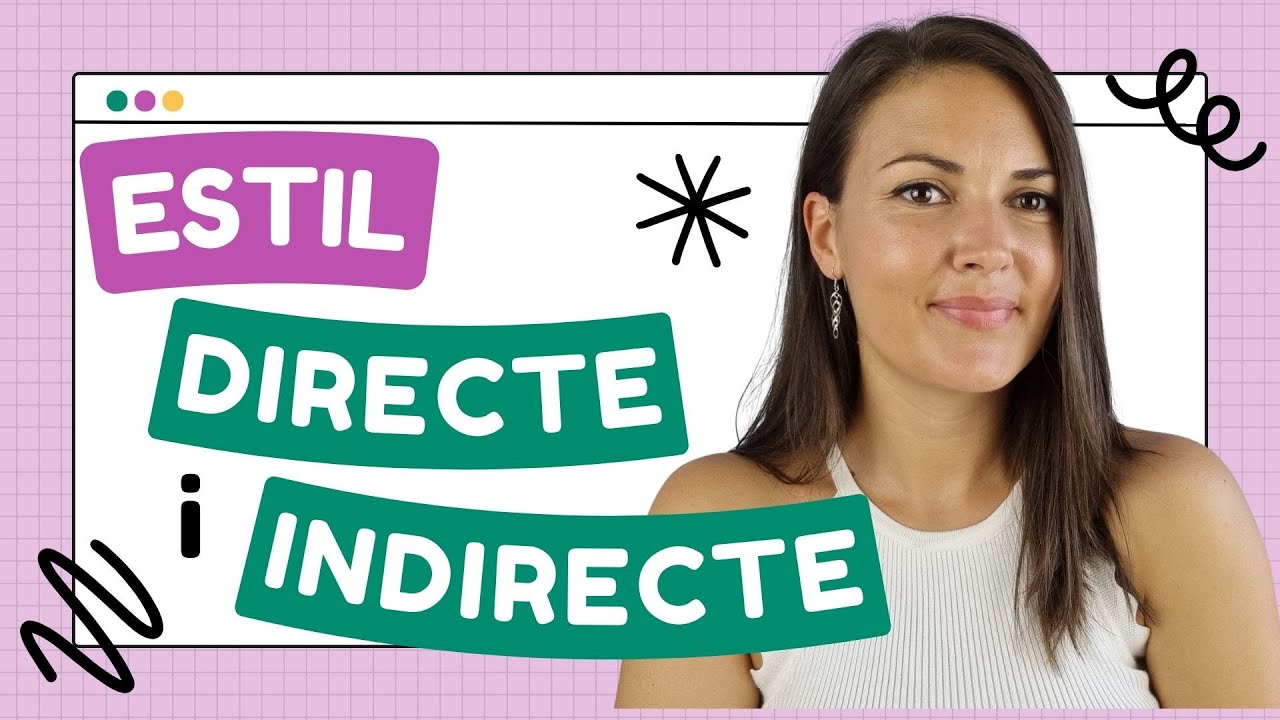 📢 L'ESTIL DIRECTE i INDIRECTE | Transforma diàlegs al discurs indirecte ...