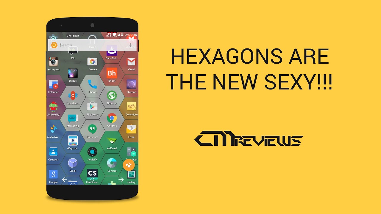 HEXY LAUNCHER REVIEW - YouTube