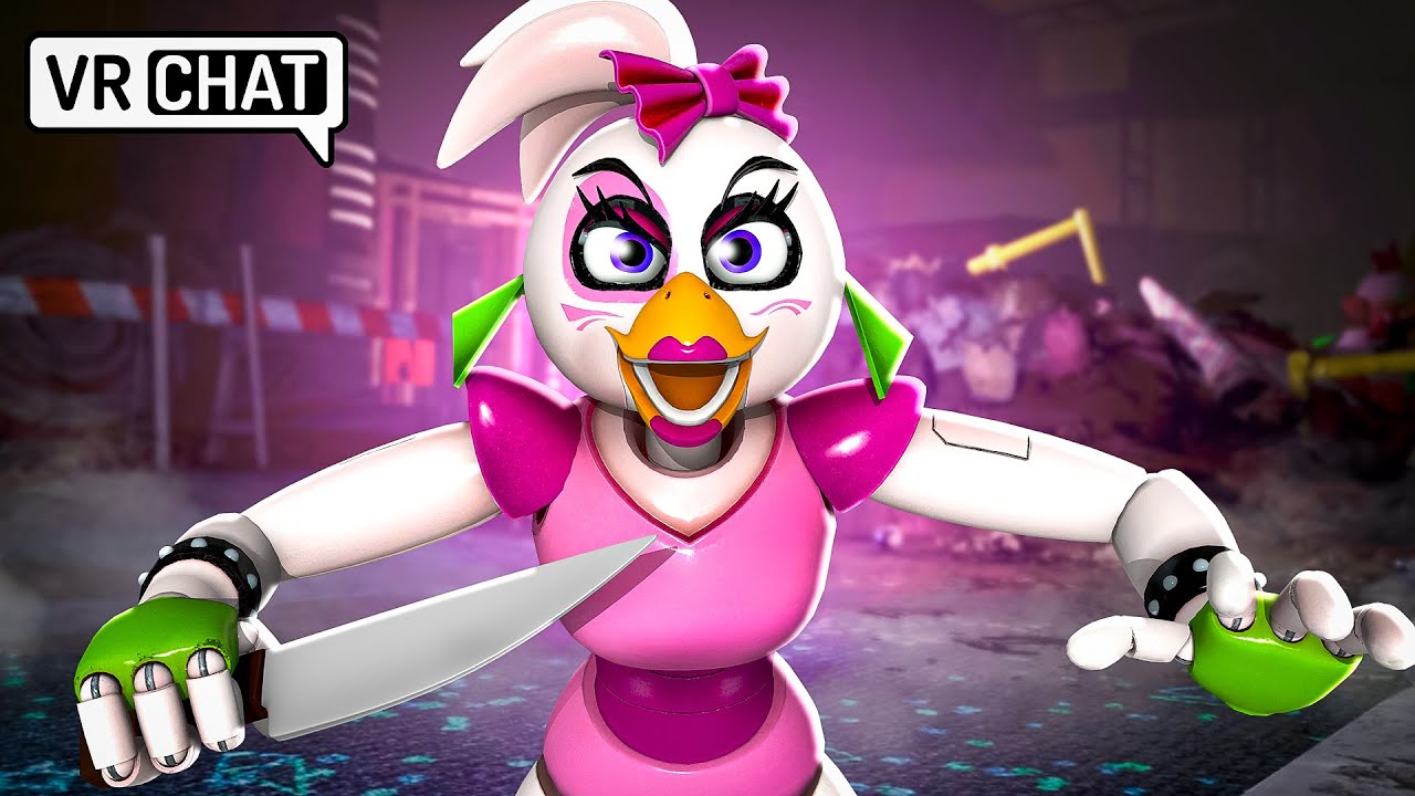 Glamrock Chica's EVIL Comeback In VRCHAT - YouTube