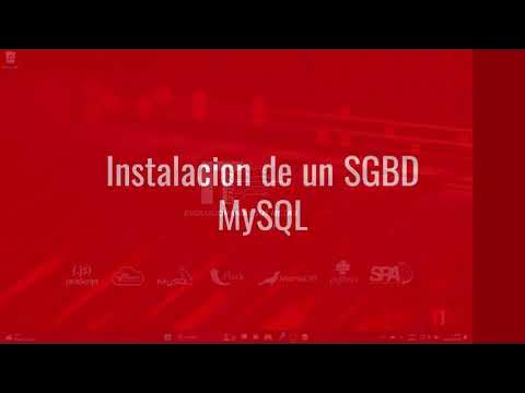 Taller Base de Datos Instalacion SGBD MySQL - YouTube