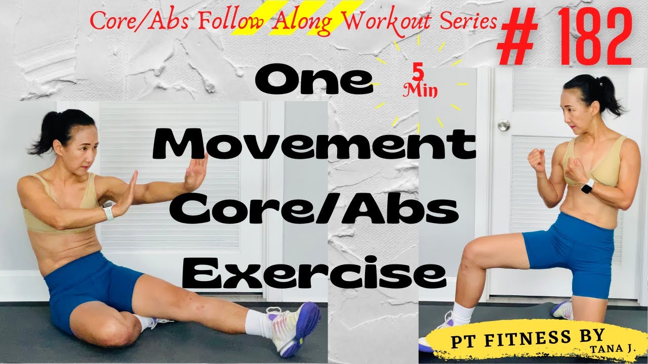Core/Abs Follow Along Series #182 - One bodyweight Movement to Build ...