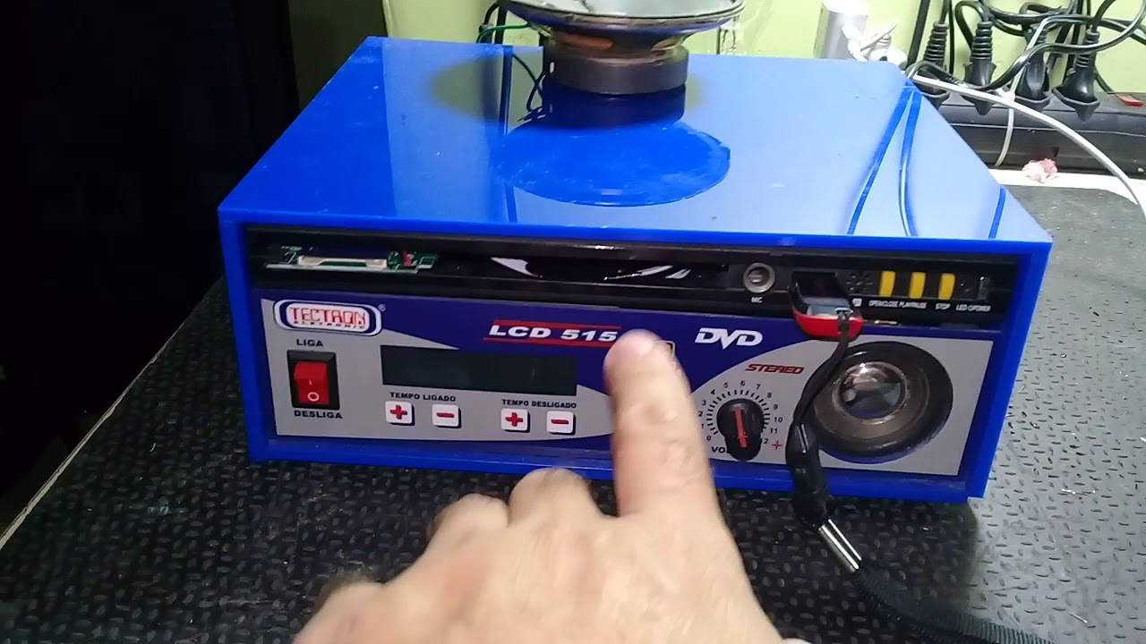 Aparelho TECTRON LCD 515 - YouTube