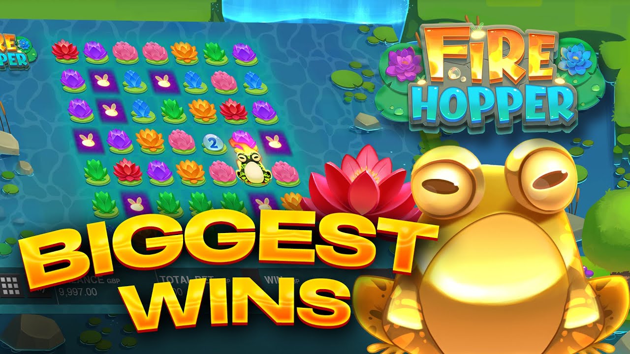 Biggest Wins 🎰 Fire Hopper slot 🎰 Top 5 biggest wins by streamers - YouTube