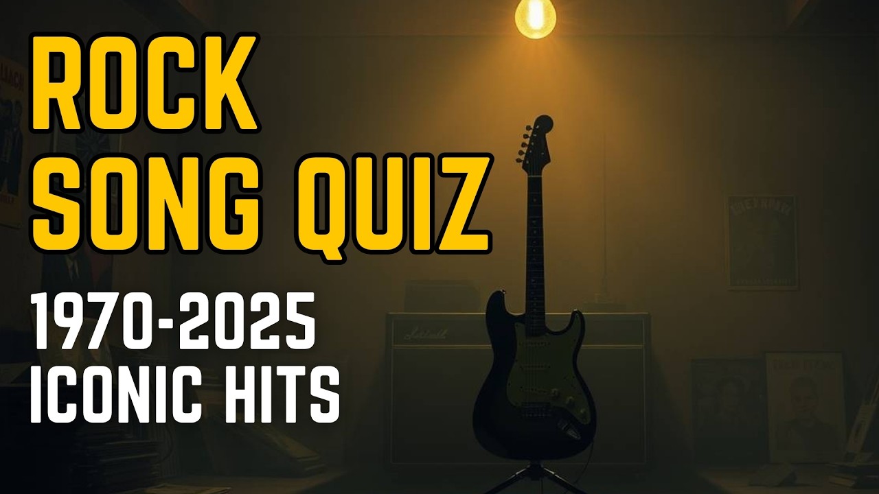 Guess the Rock Song (1970–2025) | Ultimate Rock Music Quiz - YouTube