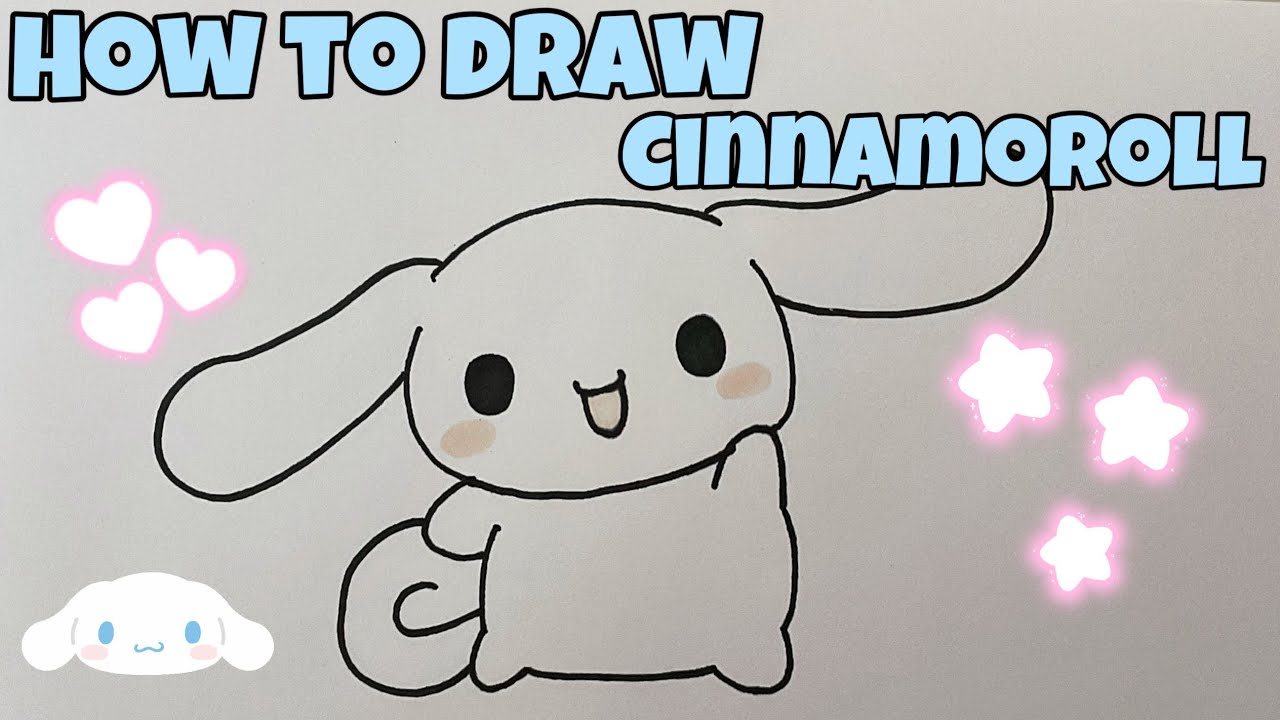 How to draw Cinnamoroll🤍 - YouTube