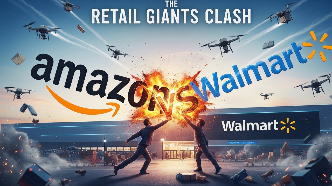 The War of Retail | Amazon vs Walmart | Case Study by Without MBA - YouTube
