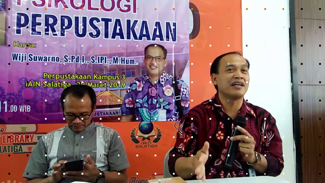 #PART 2 - Bedah Buku "Psikologi Perpustakaan" - Wiji Suwarno, S.Pd.I ...