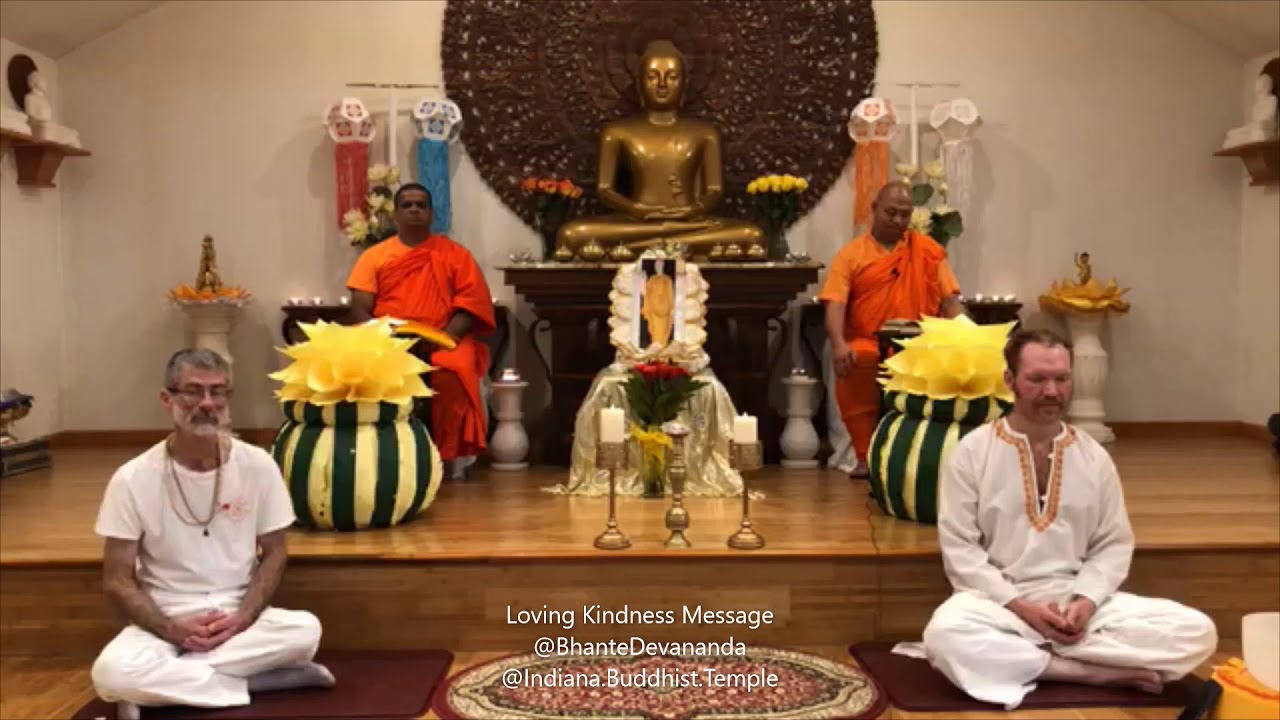 Dhamma Talk Bhante Devananda on Poson Poya Day - YouTube