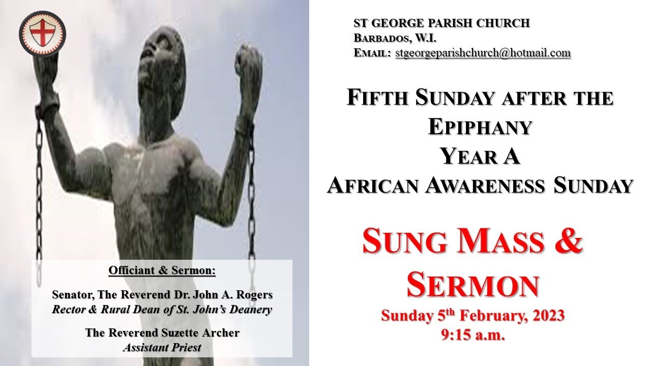 February 5th 2023 - 5th Sunday after the Epiphany - YouTube
