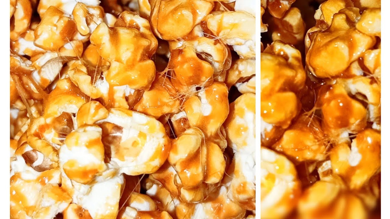 💕Two easy way to make crunchy 🍭sweet popcorn🍿! In 10 min.how to make ...