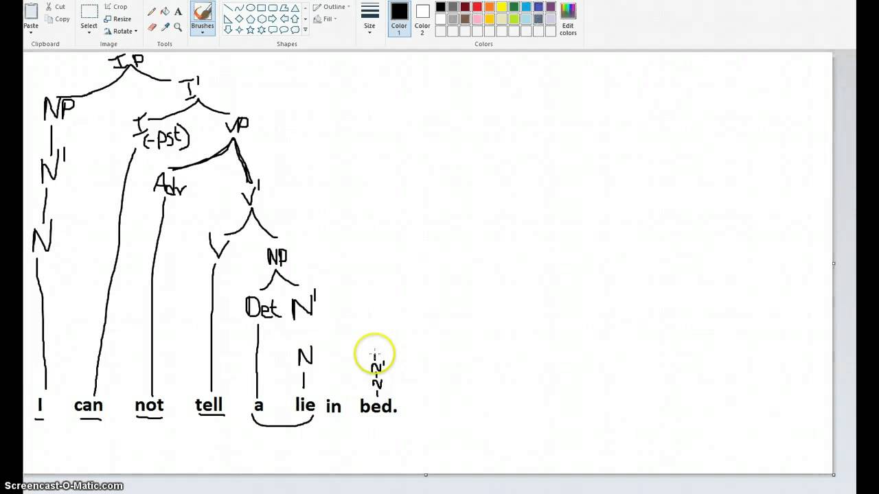 Parse tree demo 3: Prepositional Phrases - YouTube