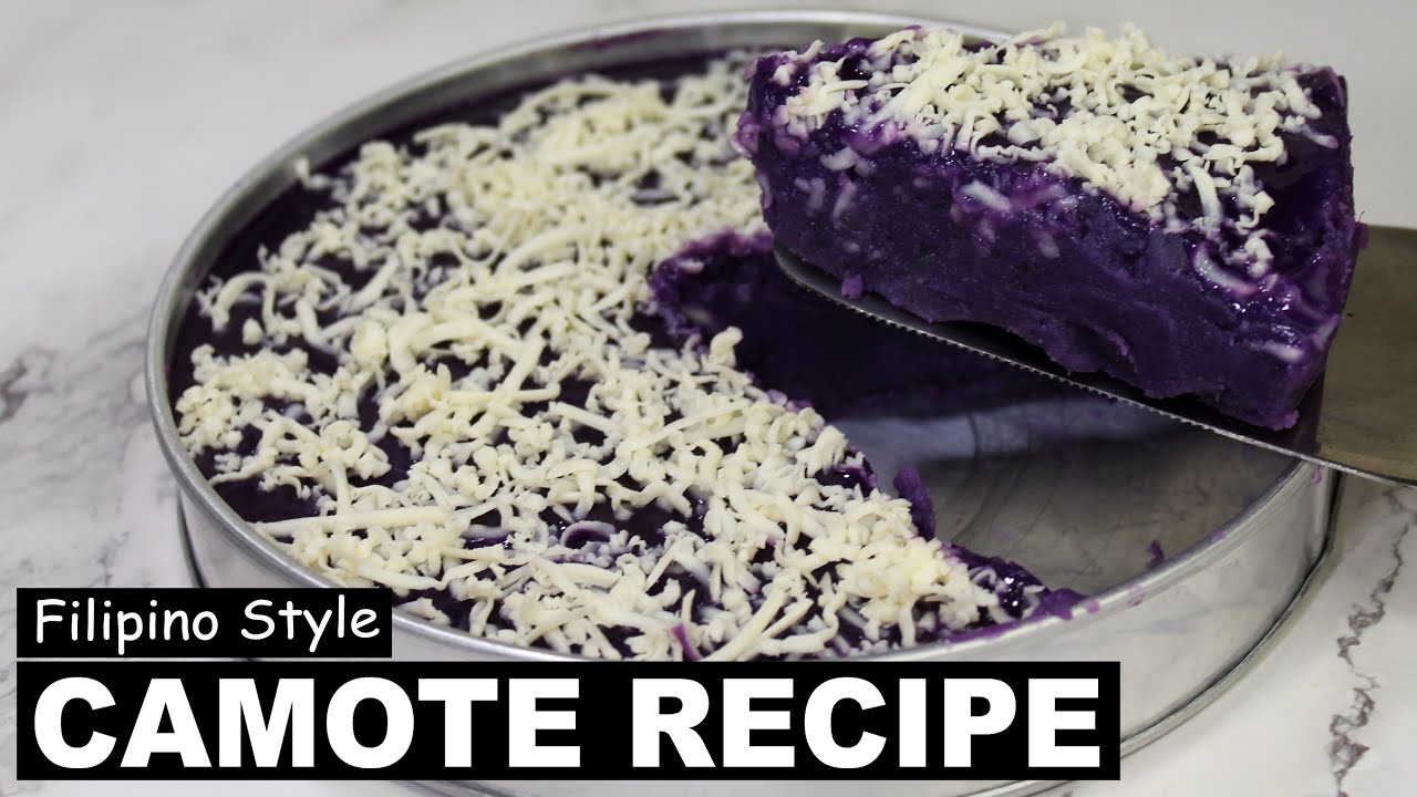 Ube Delight Recipe | Sweet Potato Cake Delight - YouTube