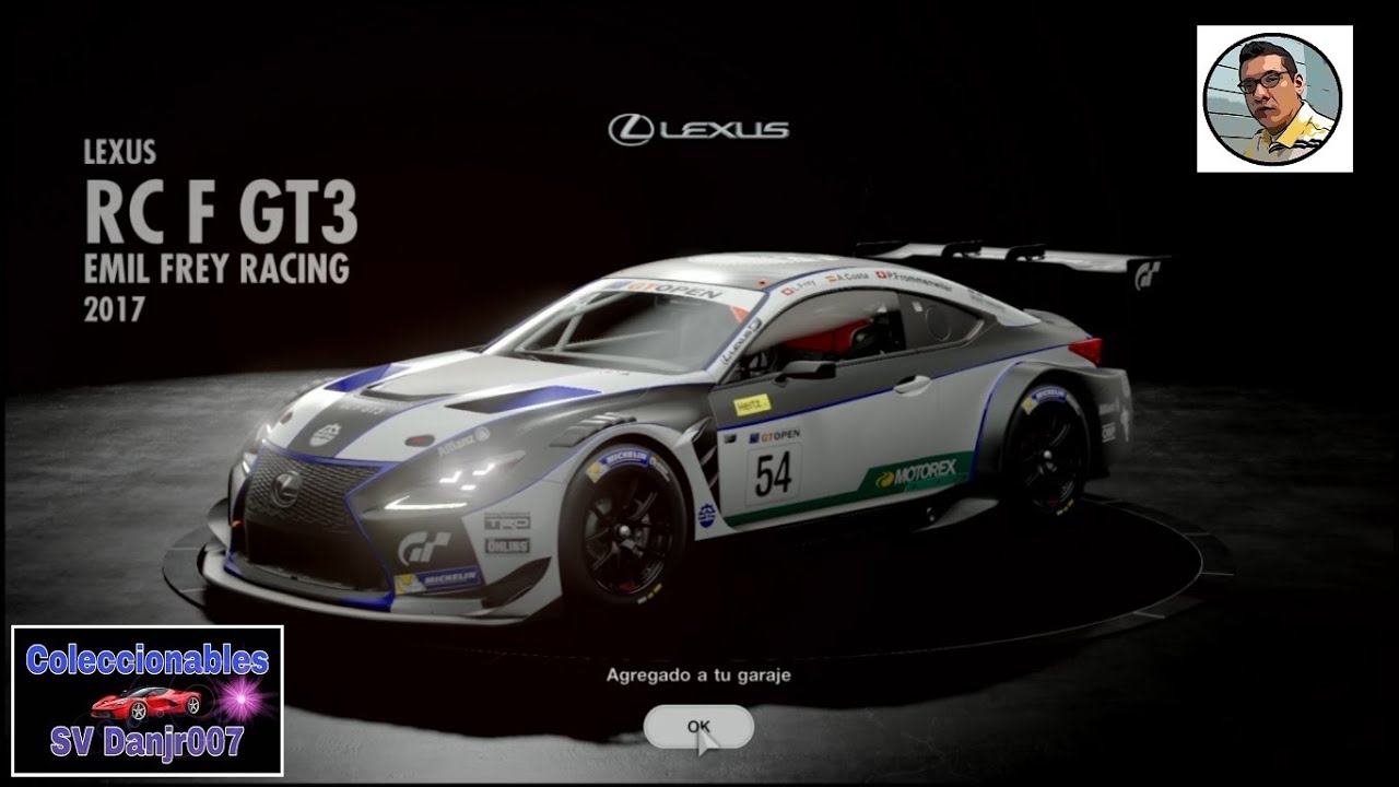 Car of the day | Lexus RC F GT3 Emil Frey Racing 2017 | Gran Turismo ...