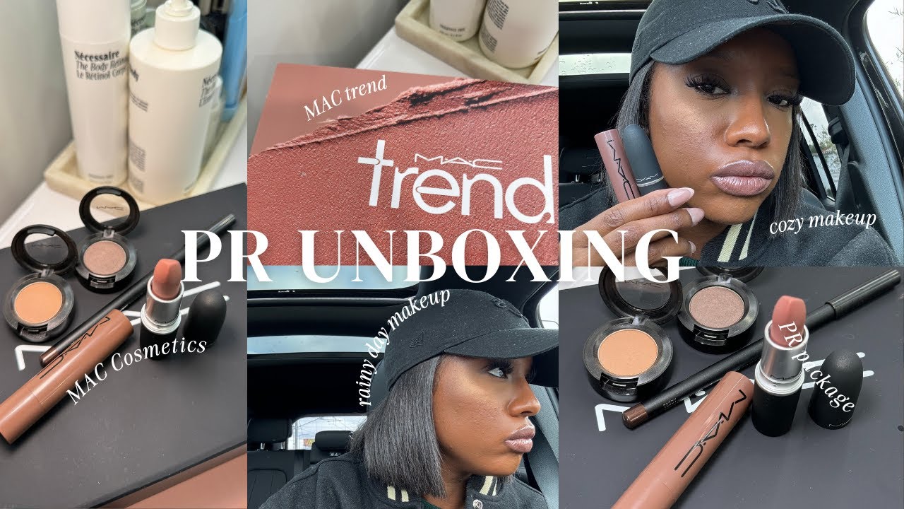 Unboxing MAC Cosmetics PR | MAC Teddy Makeup Routine, MAC Cosmetics ...