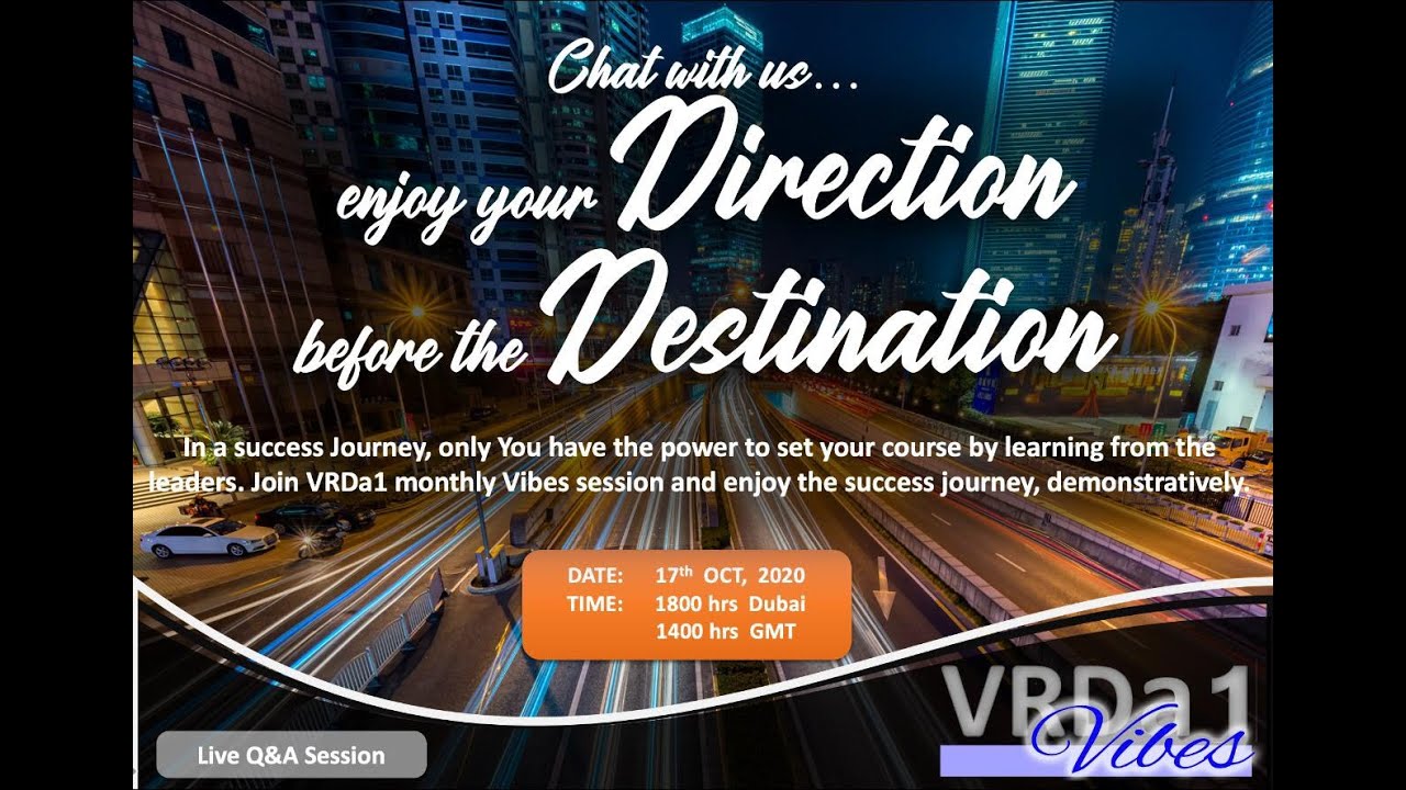 VRDa1 Vibes October 2020 - YouTube