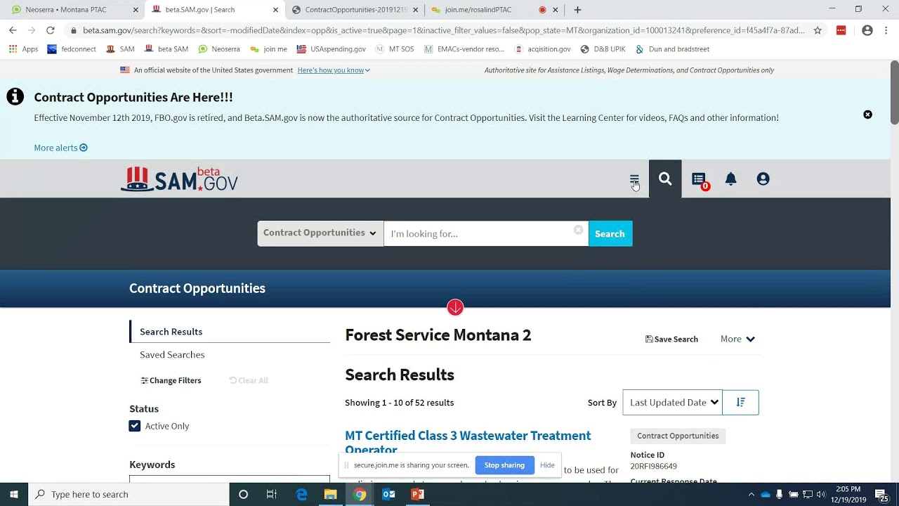 Navigating Contract Opportunities in beta.sam.gov - YouTube