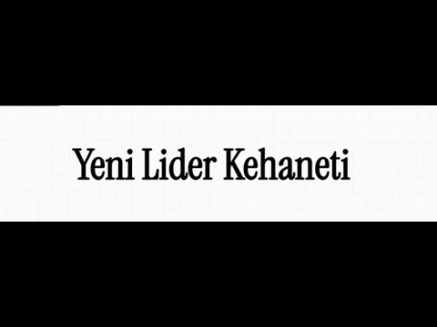 Yeni Lider Kehaneti - Sunum #mehdi #kehanet #kehanetler #astroloji #astrology #ahirzaman #2025 #2026